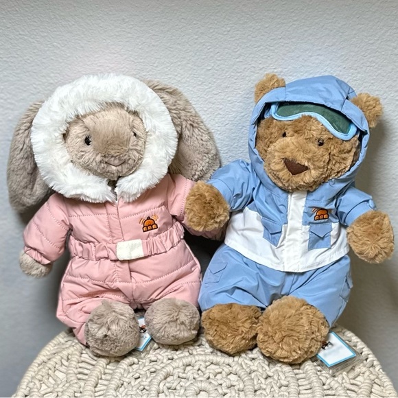 Jellycat | Toys | Jellycat Bundle Snowsuit Bart Bear Snowsuit Bashful ...